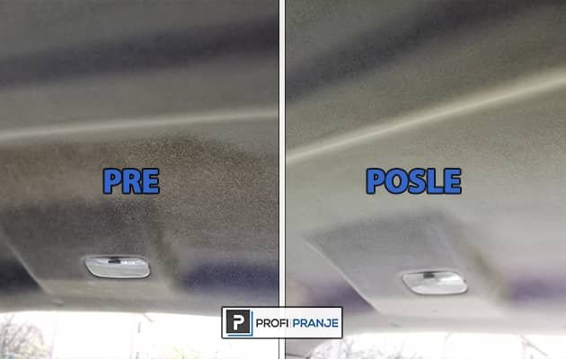 Čišćenje neba u autu: Kompletan vodič - Profi pranje